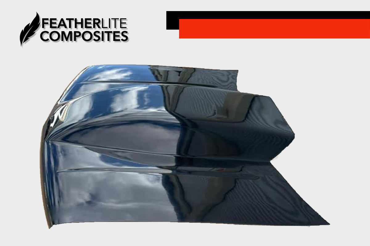 Chevy 1500 Hood (88-98) 6 Inch Cowl (Maximus) – Featherlite Composites LLc