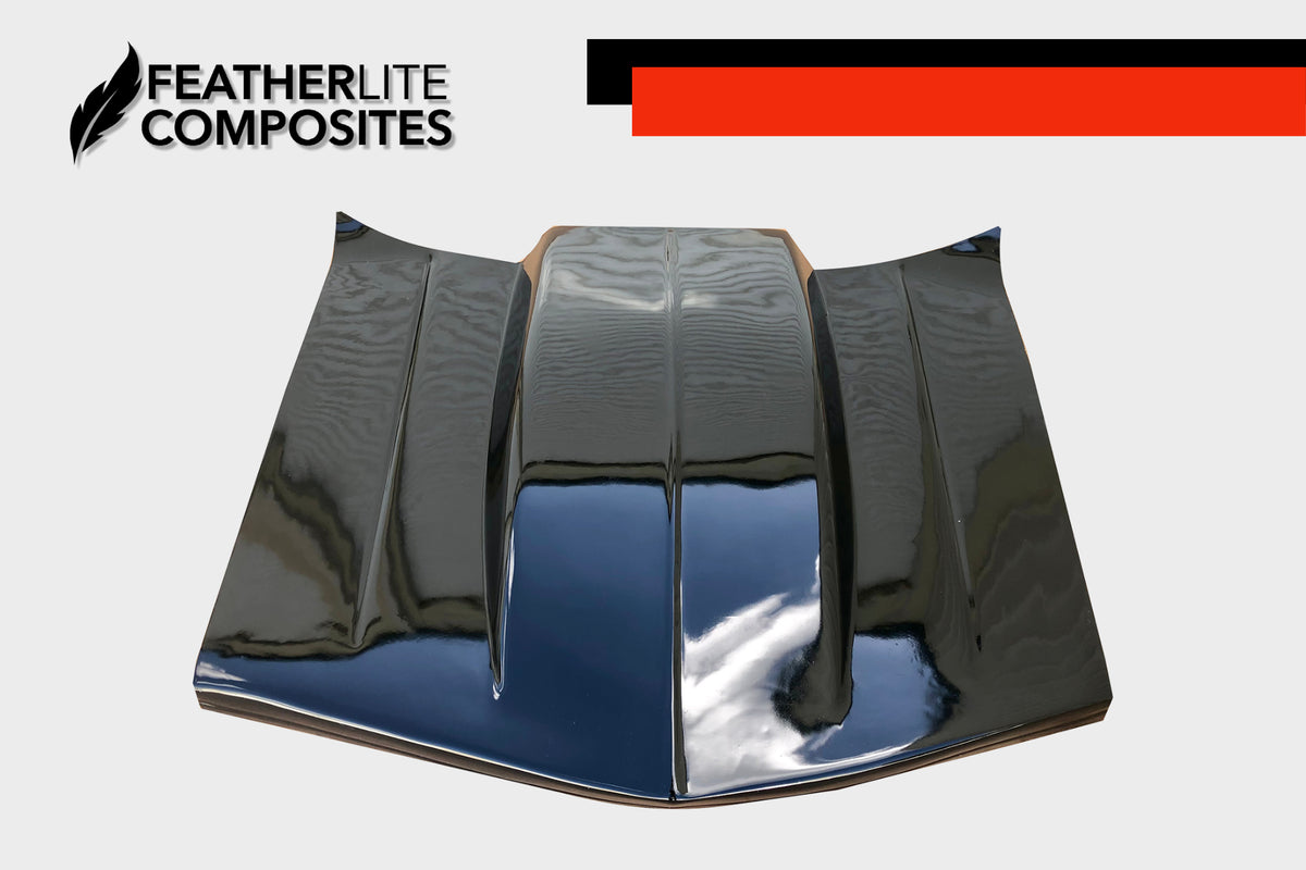 1st Gen S-10 Pilot Hood - V shape (82-93) – Featherlite Composites LLc